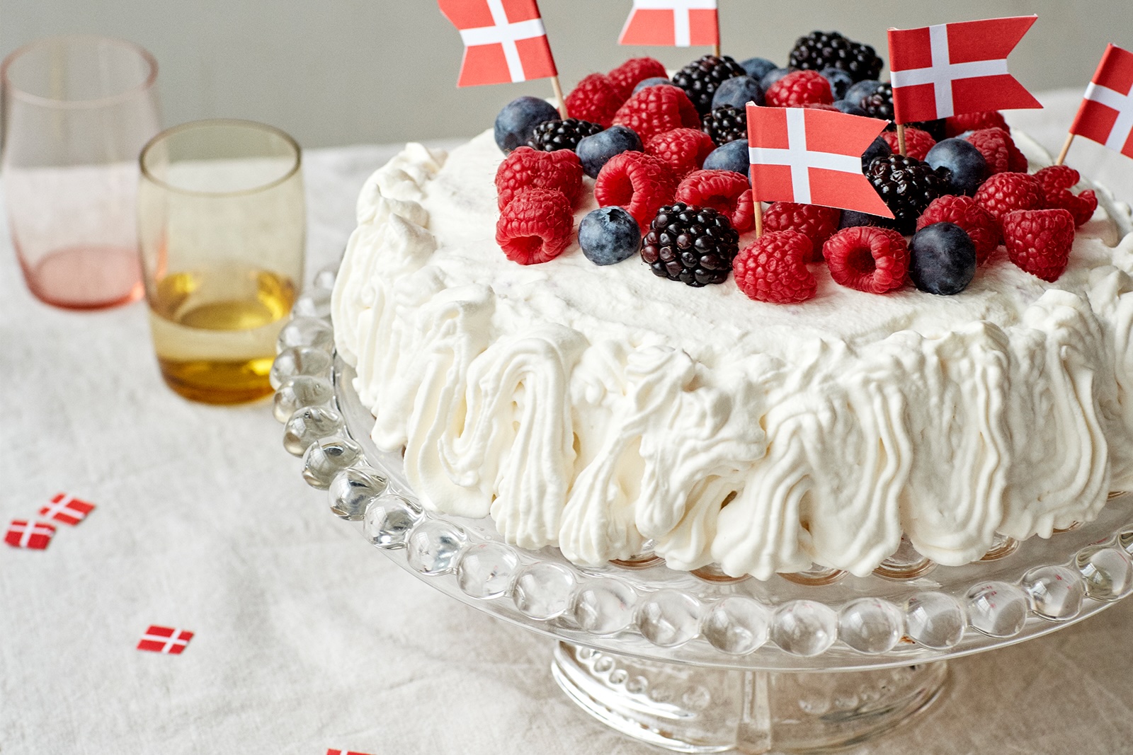 Traditional Danish Layered Cake – Fraser's Food